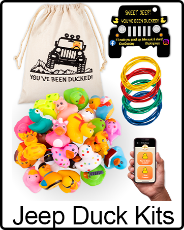 Amazon.com: Jeep Ducks for Ducking Refill Kit- 75 Piece kit Including ...