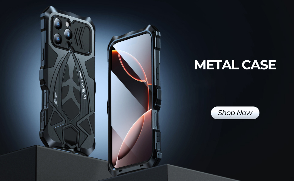 Amazon.com: Lunivop for iPhone 16 Pro Max Case Heavy Duty Protection Rugged Screw Full Body ...