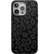 Amazon.com: Casely iPhone 15 Pro Case | Full Bloom | Navy Floral | Bold Case | Compatible with ...