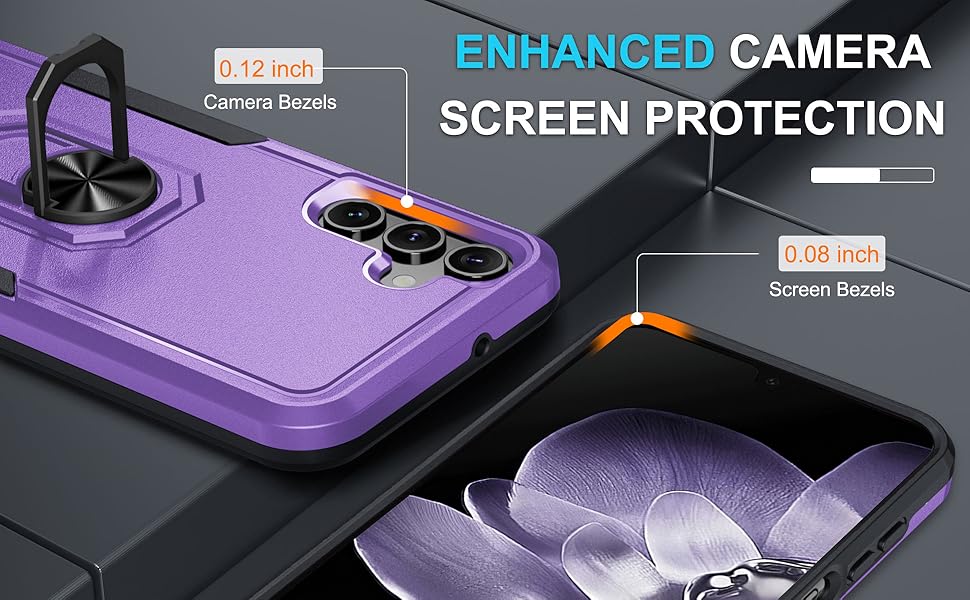 Amazon.com: Janmitta Compatible with Samsung Galaxy A16 5G Case with Screen Protector+Camera ...