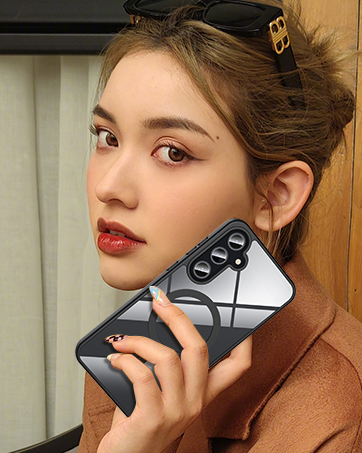 Amazon.com: Hensinple Samsung Galaxy A55 5G/A35 5G Case, Military Grade Rugged with Built-in 9H ...