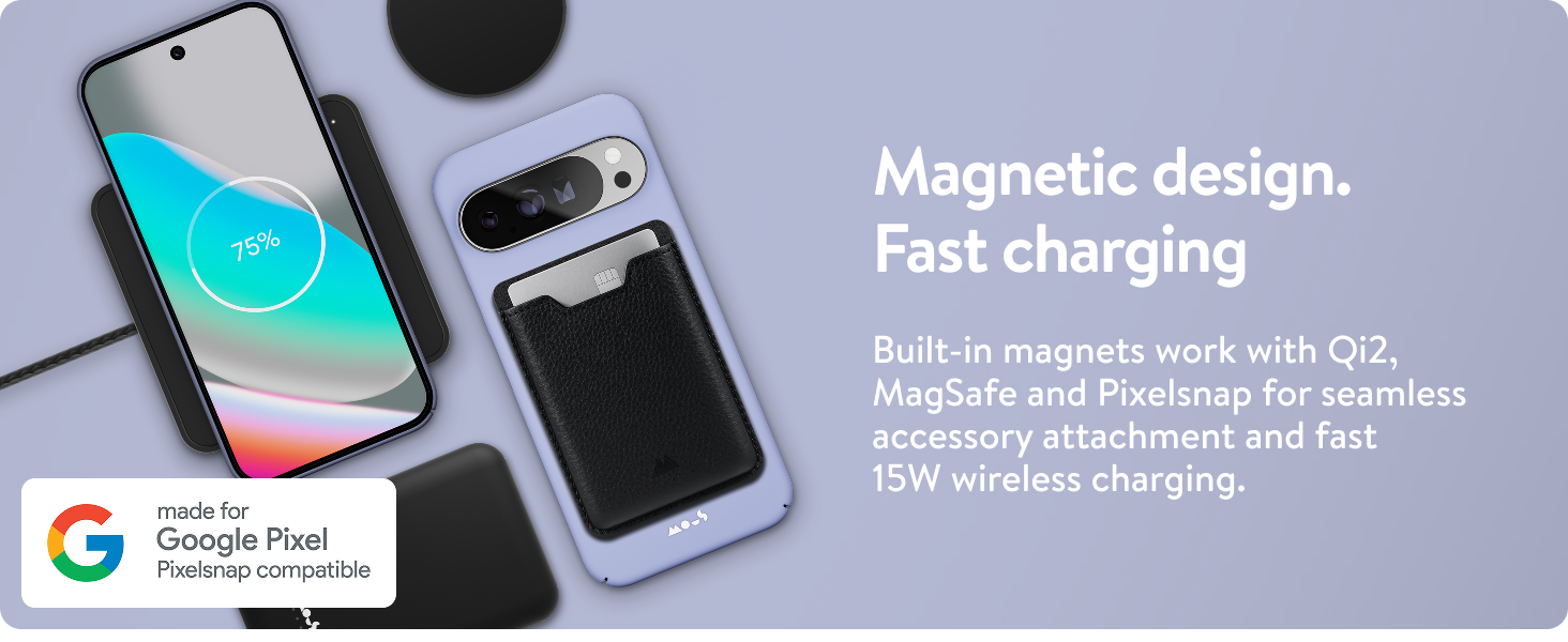 Amazon.com: Mous for Google Pixel 10/10 Pro (2025) Case, Compatible with Qi2 MagSafe and ...