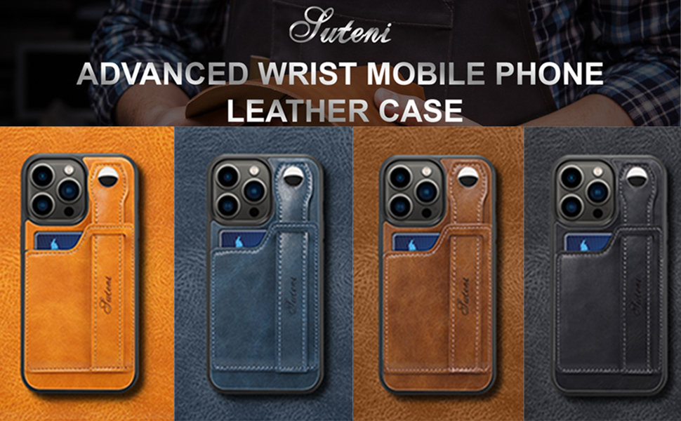 Amazon.com: Hongxinyu for iPhone 15 Pro 2023 Case, PU Leather Wallet Case Back with Elastic Card ...