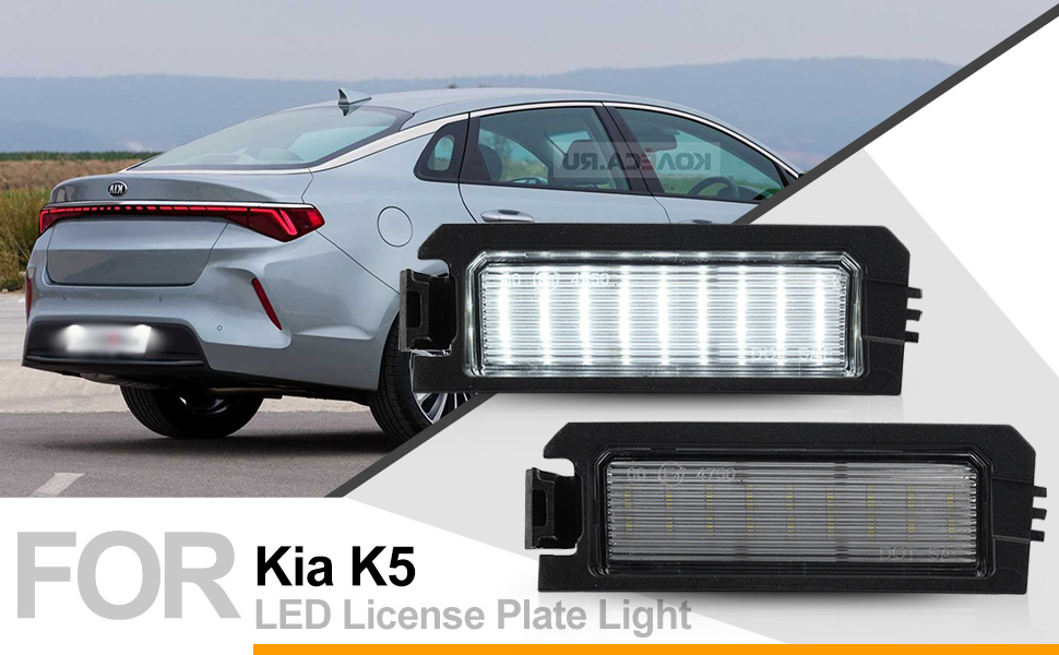 Amazon.com: nsautolighting K5 Led License Plate Light for 2017 2018 2019 2020 2021 2022 2023 ...