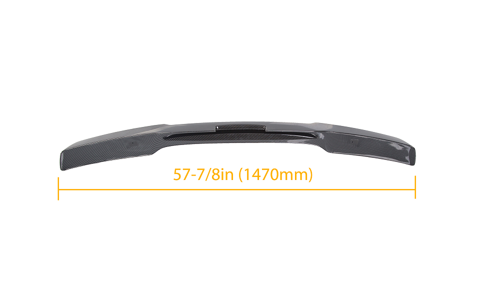 Amazon.com: ECOTRIC Rear Trunk Lid Wing Spoiler Compatible with 2005 ...