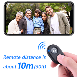 Amazon.com: Wireless Camera Remote Shutter for Smartphones (2 Pack), Zttopo Wireless Phone ...