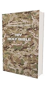 NIV, Holy Bible, Compact, Paperback, Woodland Camo, Comfort Print: Zondervan: 9780310461326 ...