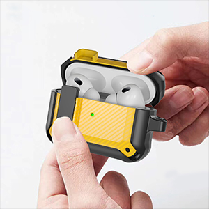 Amazon.com: Valkit Compatible Airpods Pro 2nd Generation Case Cover with Lock, Military Armor ...