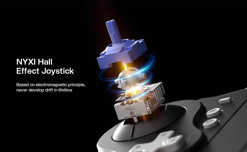 NYXI Wizard Gamecube Controller for Switch/Switch 2/OLED, Wireless ...