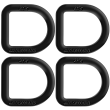 Amazon.com: YOMTOVM 1/2" Heavy Duty Bolt-On Forged D Rings Tie Down Anchors 12000Lbs Breaking ...