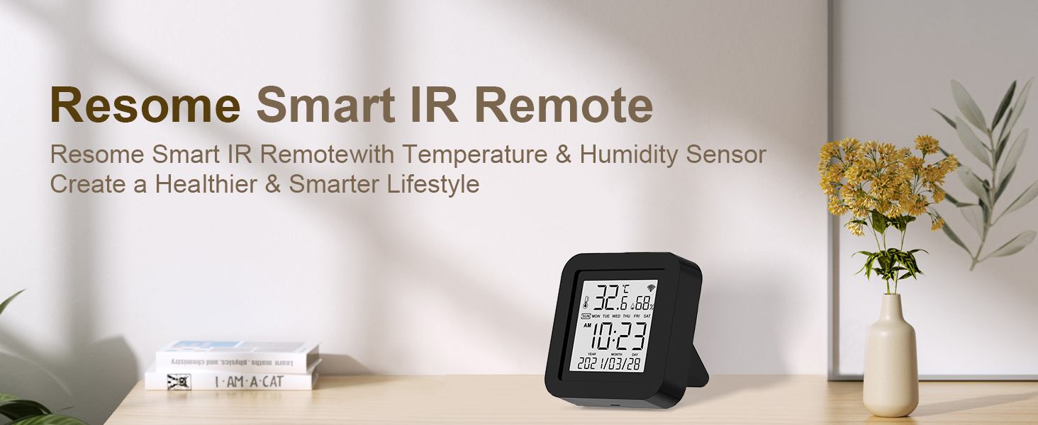 Amazon.com: Smart WiFi Temperature Humidity Monitor, TUYA Wireless Temperature Humidity Sensor ...