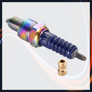 Amazon.com: GOOFIT High Performance Motorcycle A7TC Spark Plug 50cc 70cc 90cc 110cc ATV 150cc ...