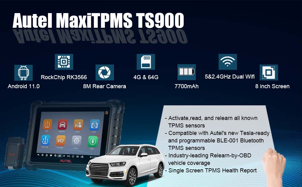 Amazon.com: Autel MaxiTPMS TS900 TPMS Tool Programming Same as MX900TS ...