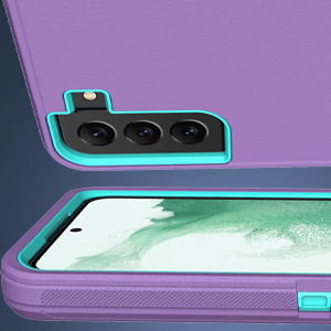 Amazon.com: Aliruke for Samsung Galaxy S22-Plus 5G Case, with Screen Protector, Dust-Proof Port ...