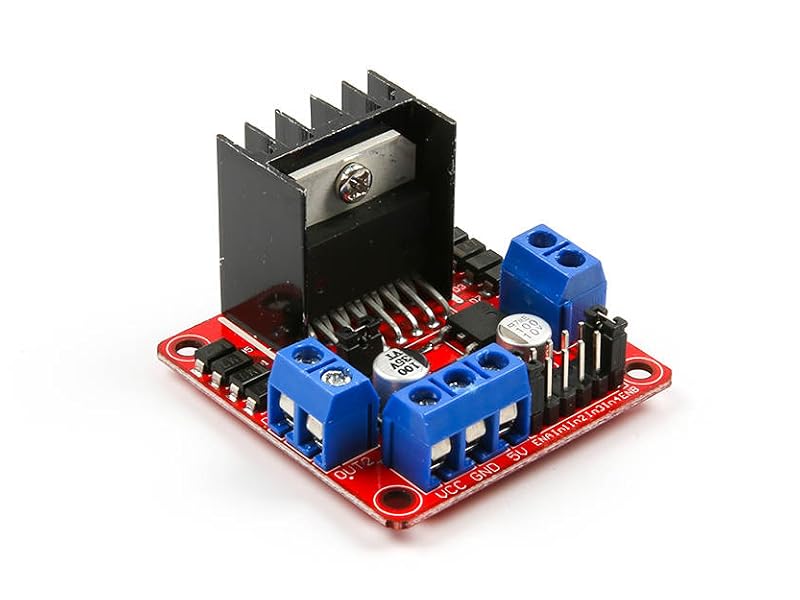 ShillehTek L298N Motor Driver Controller Board Module for Stepper Motor ...
