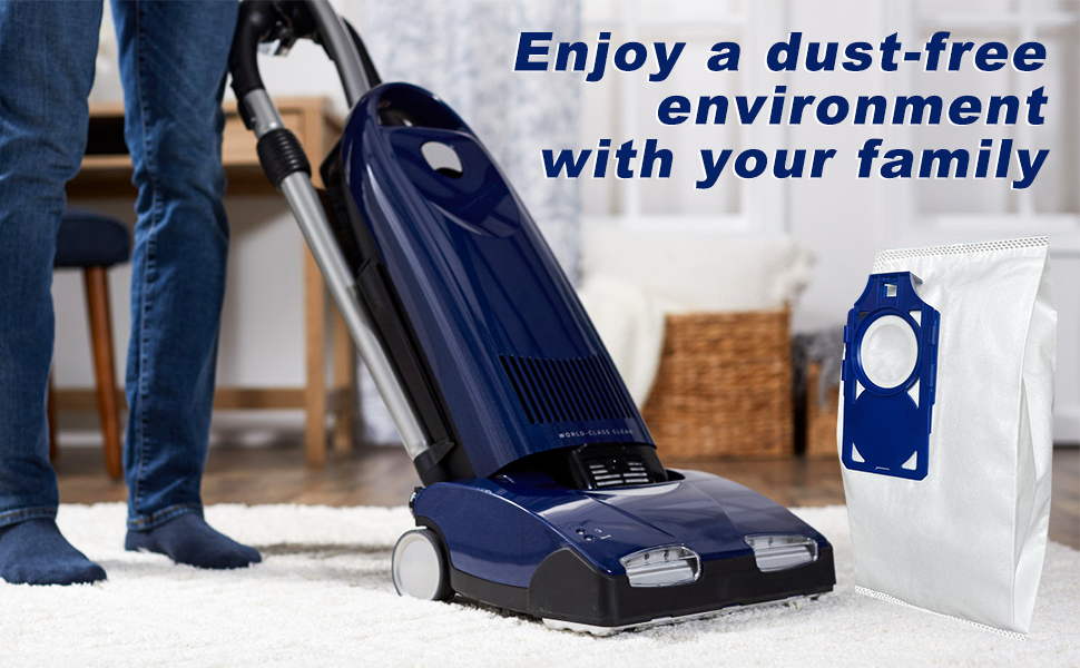 6 Pack R30D Vacuum Bags for Riccar Brilliance R30D, R30P, R30PET ...