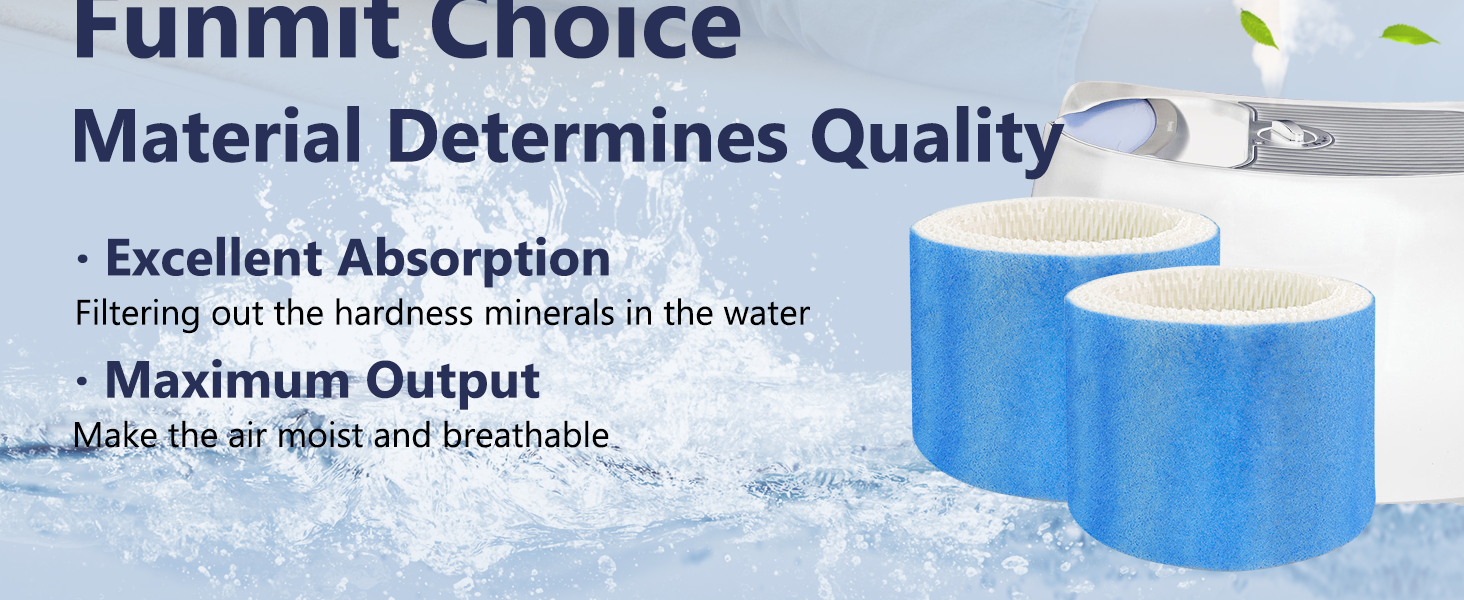 Amazon.com - Funmit Humidifier Filters Replacement for Honeywell Humidifier Filter HAC-504 HAC ...