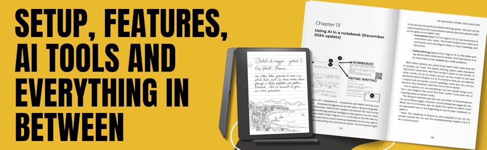 Amazon.com: The New Kindle Scribe User Guide 2025: The Perfect Scribe ...
