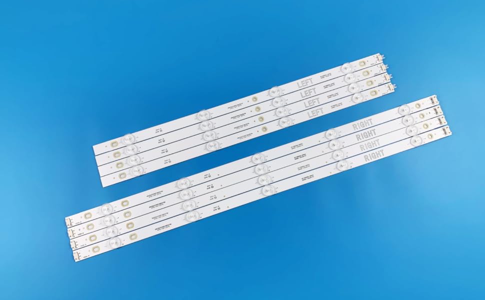 Amazon.com: PANMILED 8 Pieces LED Backlight Strips for LG 49" TV 49UJ6300-UA NC490DGG-AAGX1 ...