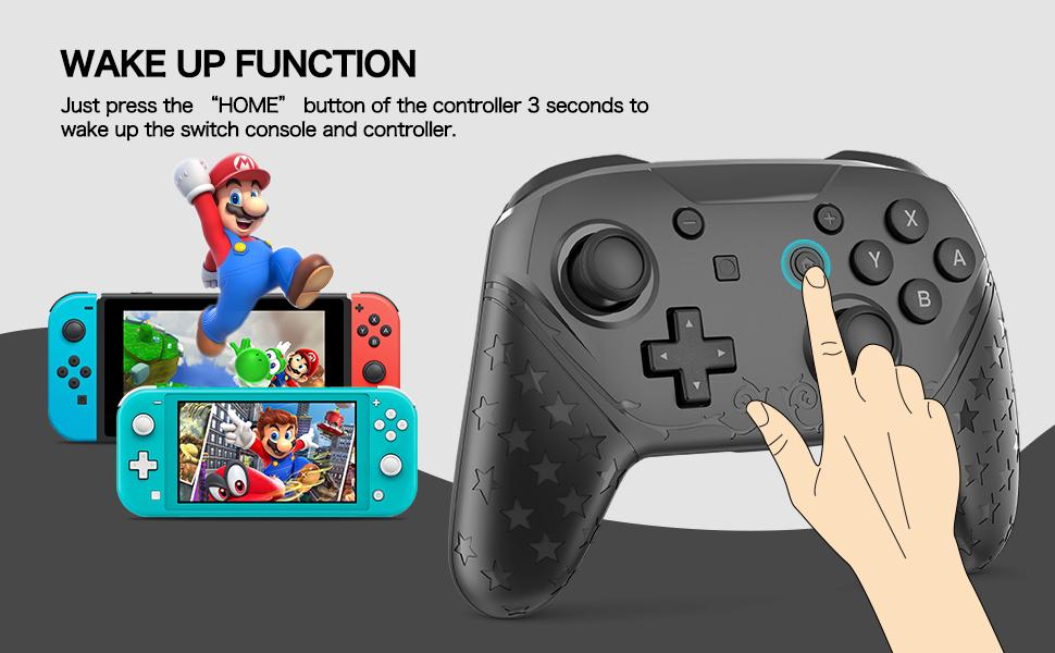 YCCTEAM Wireless Pro Controller Gamepad Compatible with Switch Support ...