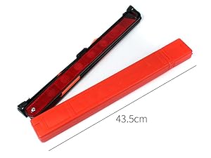 Amazon | MONOW 三角表示板 三角停止板 三角板 三角停止表示板 停止表示板 三角反射板 車載用 折り畳み式 赤 (39cm×43cm) | 三角停止板 | 車＆バイク