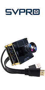 Amazon.com: SVPRO 8MP USB Camera Module with Microphone Wide Angle Computer Camera Fixed Focus ...