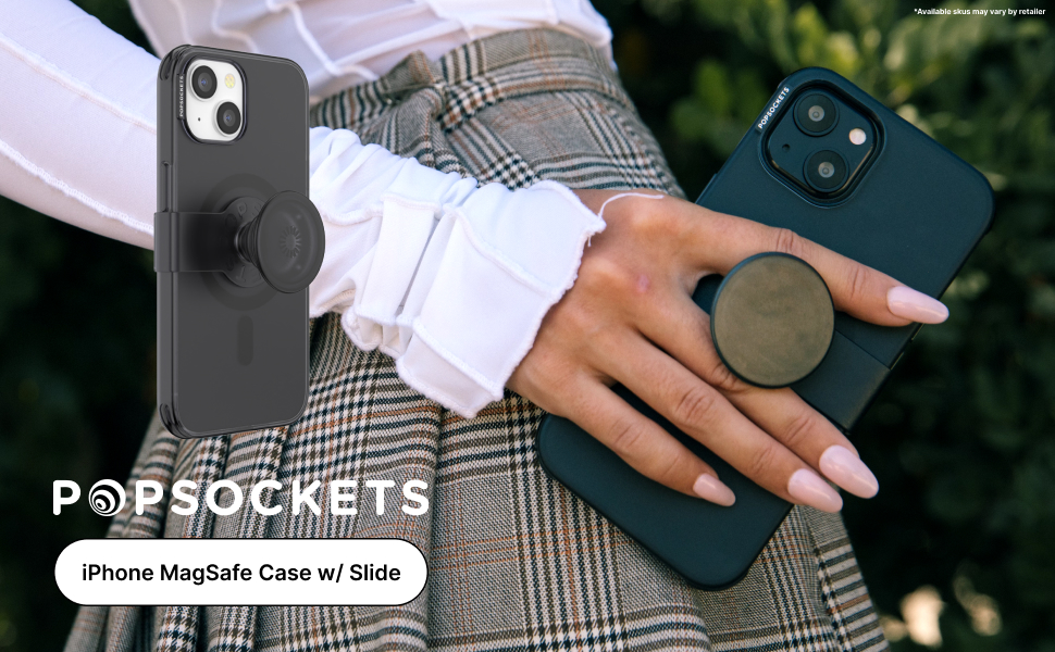 Amazon.com: PopSockets iPhone 14 Pro MSC Case for MagSafe with Phone Grip and Slide, Phone Case ...