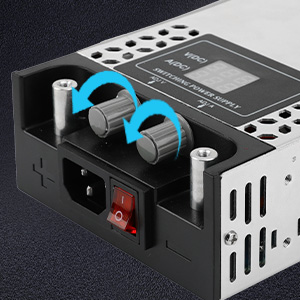 Amazon.com: VIXKPIRR Adjustable 0-12V Power Supply 50A 600W, 110V AC to DC 0-12V Buck Converter ...