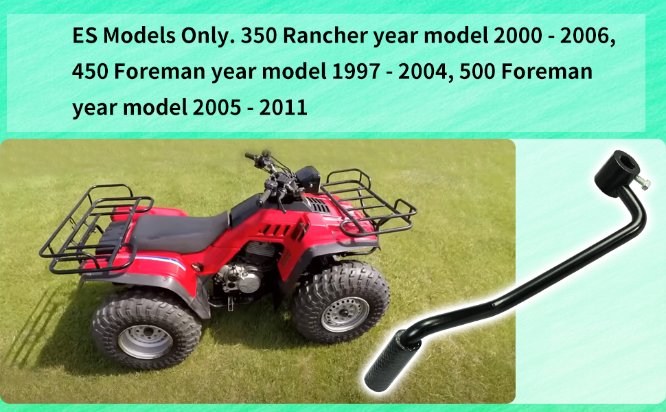 Amazon.com: Vanshly Shifter Conversion Compatible with Honda Foreman Rancher 350 450 500 ES ...