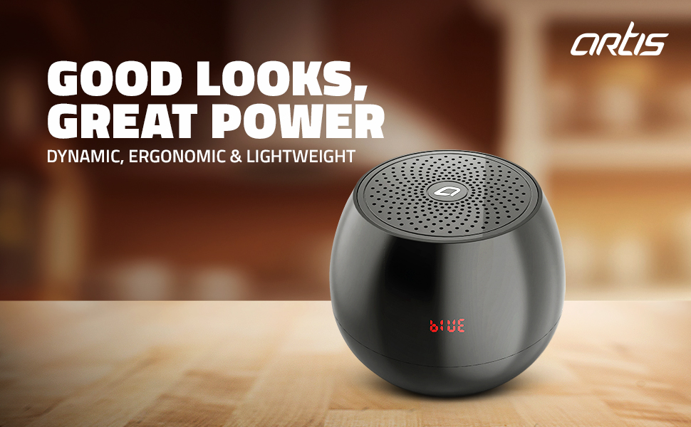 Artis BT08 Wireless Bluetooth Speaker Black : Amazon.in: Electronics