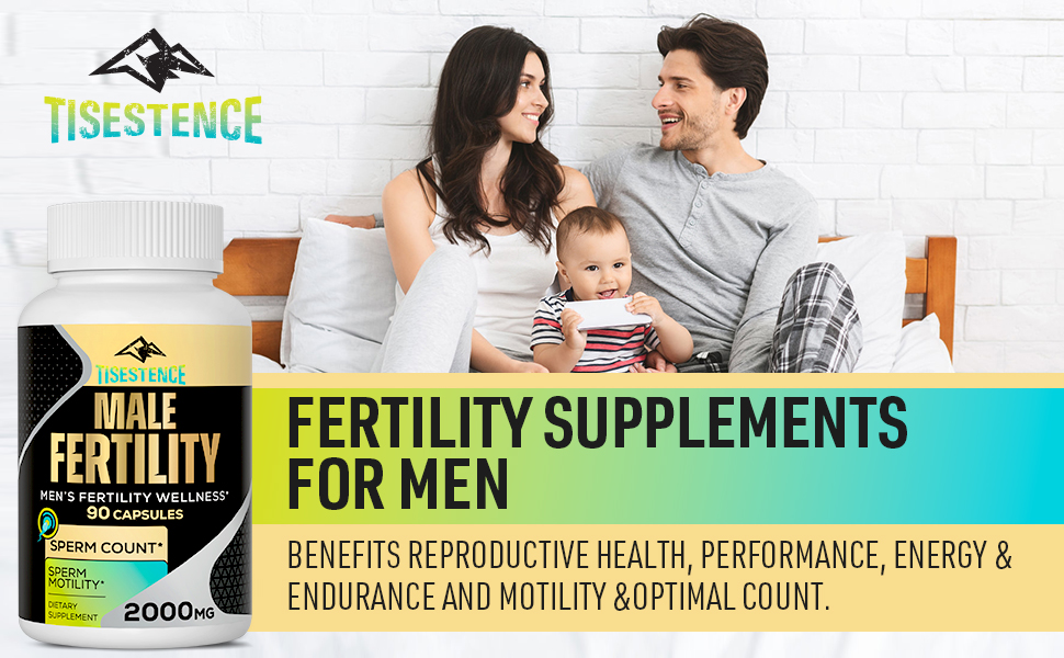 Amazon.com: Fertility Supplements for Men, Male Prenatal Vitamins -Optimal Sperm Count, Motility ...
