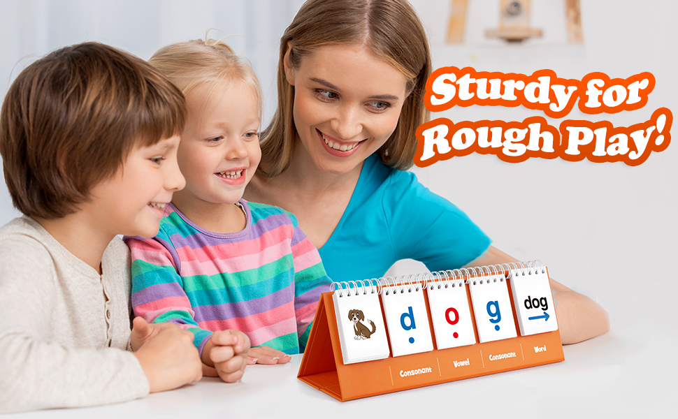 Amazon.com: Aizweb CVC Word Games,Phonics Games Flash Card for Preschool Kindergarten Classroom ...