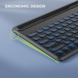 Amazon.com: Seenda Bluetooth Keyboard and Mouse Set, Rechargeable ...