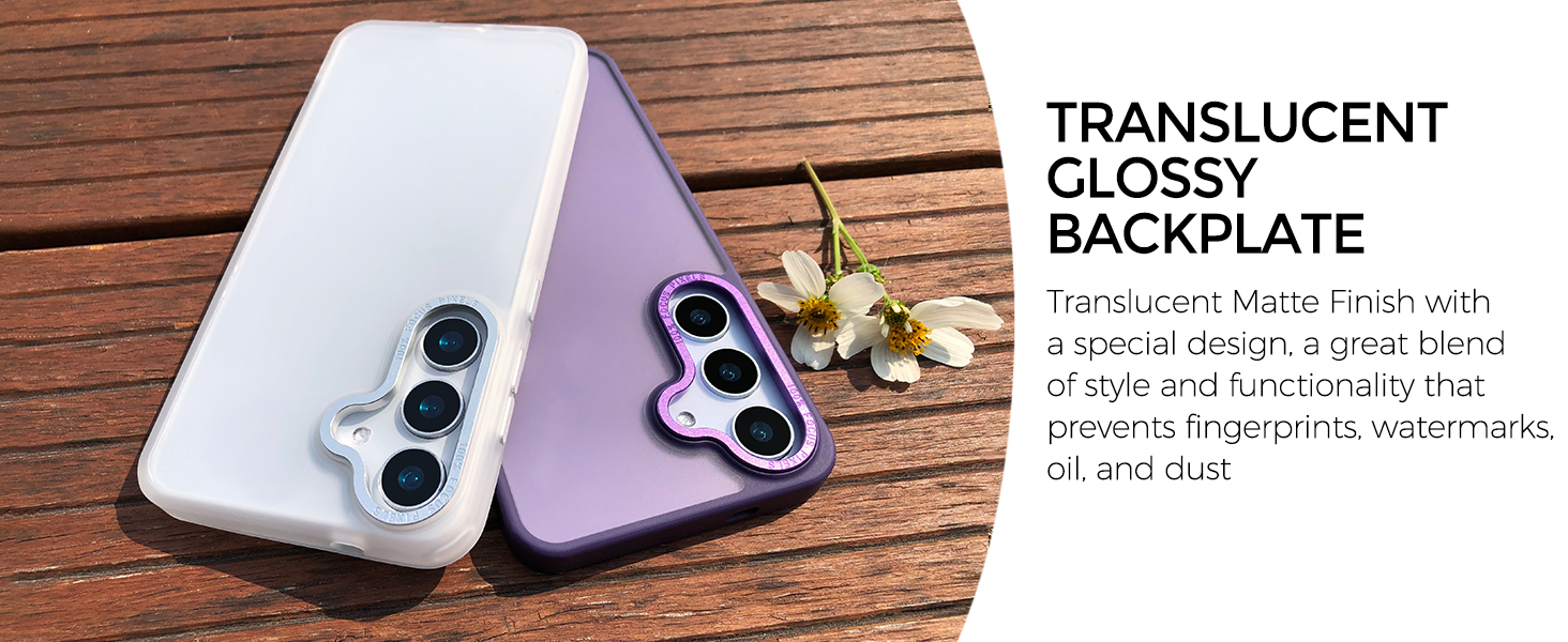 Amazon.com: Rayboen for Samsung Galaxy S25 Plus case, Skin Feel Translucent Frosted Anti-Scratch ...