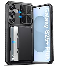 Amazon.com: ATATOO for Samsung Galaxy S25+ Plus Case Wallet, Built-in Card Holder (3-5 Cards ...