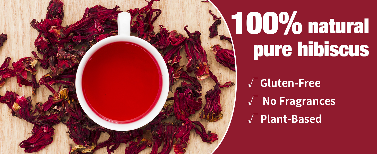 Amazon.com : Lipbusy Care Hibiscus Tangerine Cold Brew Tea Bags, Caffeine Free 20 Bags (Pack of ...