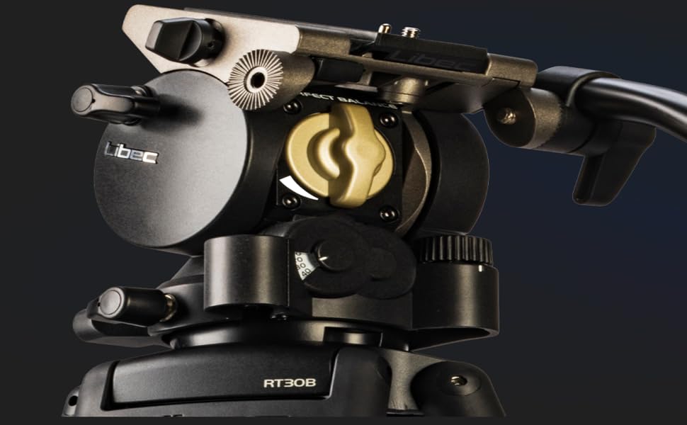 Amazon | [ Libec/リーベック ] HS-250 【グッドデザイン賞受賞】 ヘッド＆三脚システム グランドスプレッダータイプ 高機能 プロ仕様 PerfectBalance🄬 無 ...