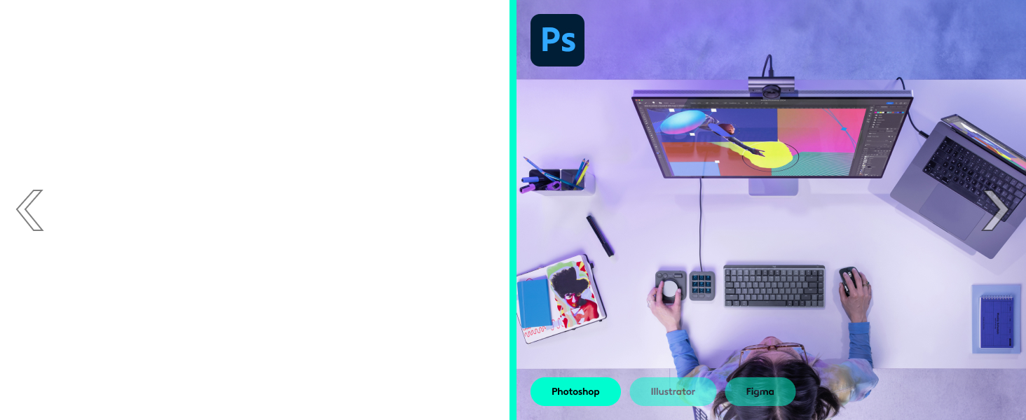 Logitech Mx Creative Console 9 Customizable Lcd Keys Stream Deck Accessories