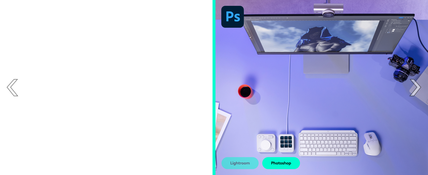 Logitech Mx Creative Console 9 Customizable Lcd Keys Stream Deck Accessories