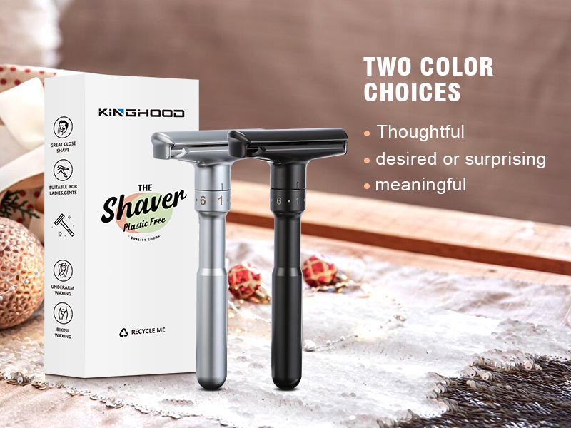 Amazon.com: Adjustable Metal Safety Razor Single Blade for Men Adjusts ...