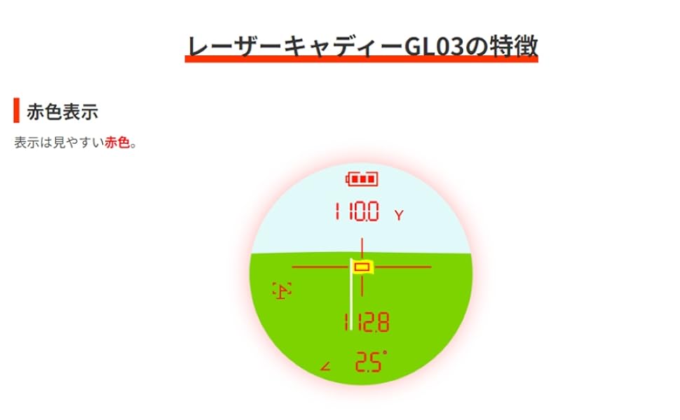 Amazon.co.jp: グリーンオン レーザーキャディー ブラック LASER CADDIE (GL03) Tour Tee Original (5本入り) レーザー距離計測器 ...