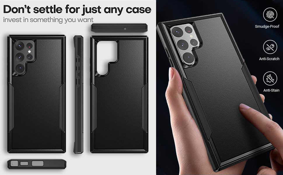 Amazon.com: for S22 Ultra Case,Samsung Galaxy S22 Ultra Case,with Screen Protector,[Military ...