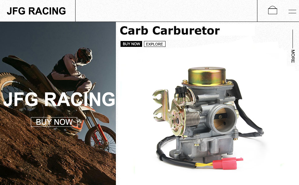 Amazon.com: JFG RACING CVK 30mm CVK30 Carb Carburetor Moped Motor Motorcycle ATV Scooter with ...