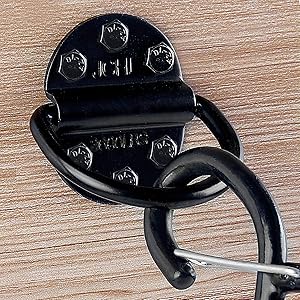 Amazon.com: JCHL D-Rings Tie Downs Anchors Heavy Duty Steel 3600 Pound Capacity Lashing Rings ...