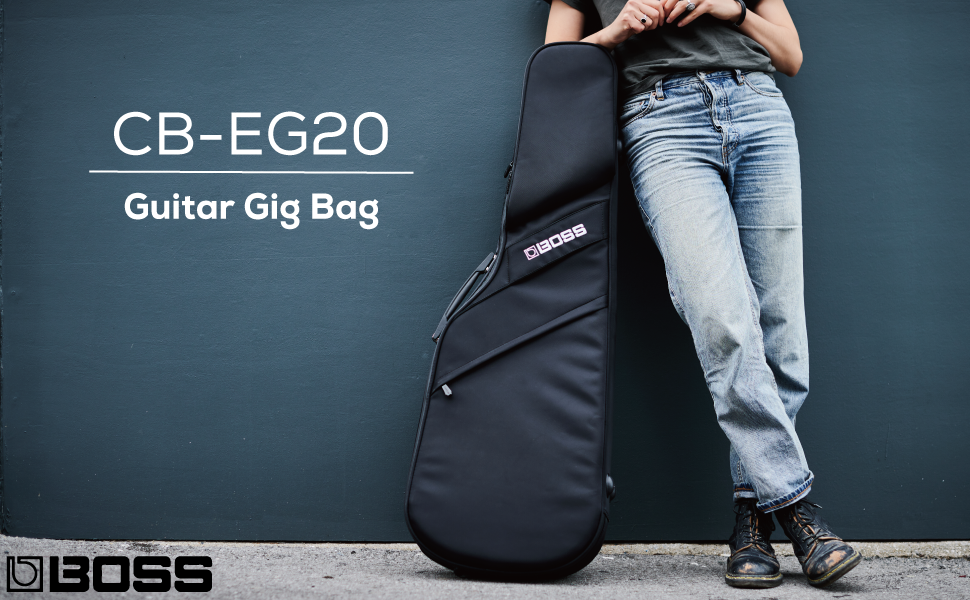 Amazon | BOSS ボス ギターギグバッグ CB-EG20 セミハードタイプ ギターケース 防水性 保護 | エレキギターケース | 楽器・音響機器