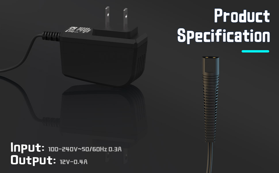 Amazon.com: 12V Shaver Charger Compatible with Braun Series 9 8 7 6 5 3 1, Electric Razor ...