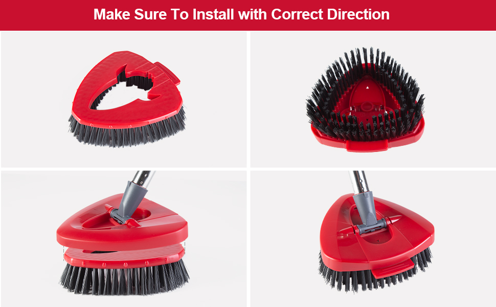 Amazon.com: [2 Pack] Scrub Brushes, Floor Cleaning Brush Scrubber ...