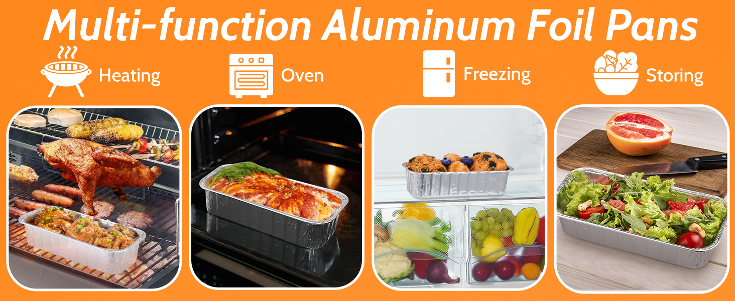 Amazon.com : Whaleme 20 Pack Grill Drip Pans, Aluminum Foil Drip Pan Grease Catcher Cup Liner ...