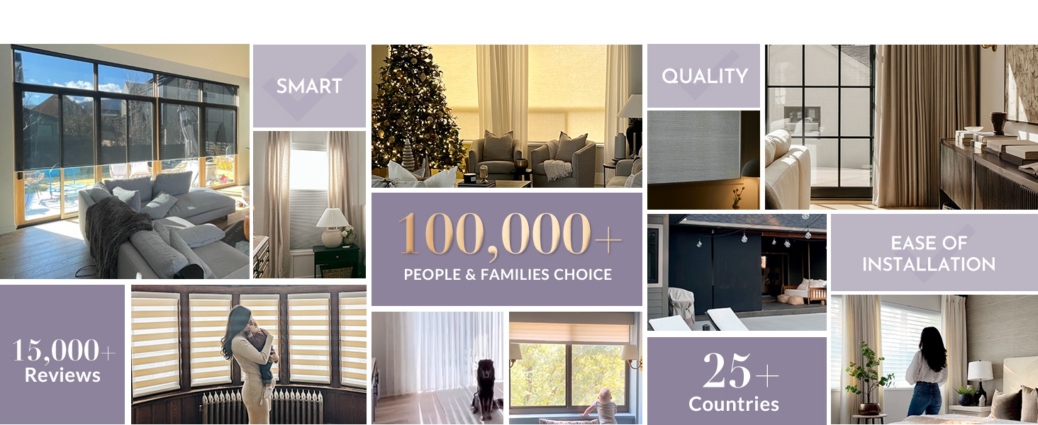 Amazon.com: Graywind Smart Day Night Cellular Shades Compatible with Alexa Google 5/8" Single ...