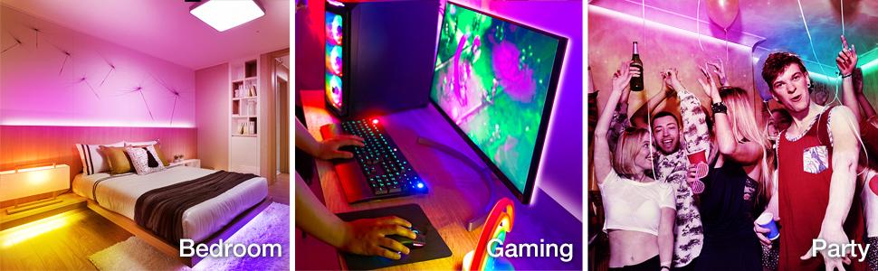 Amazon.com: VOLIVO WiFi Smart Led Strip Lights 100ft Compatible with ...